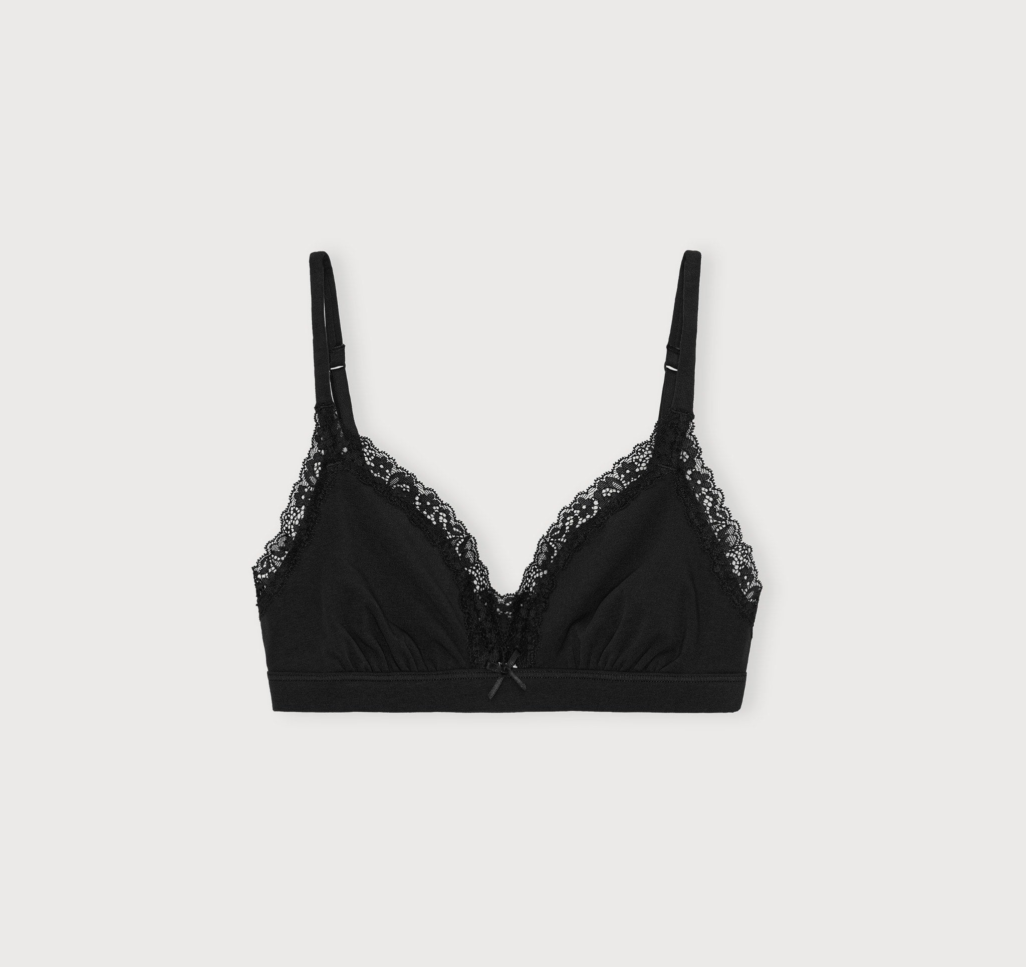 Flex Lace Triangle Bralette | Only $ 56 | Organic Basics