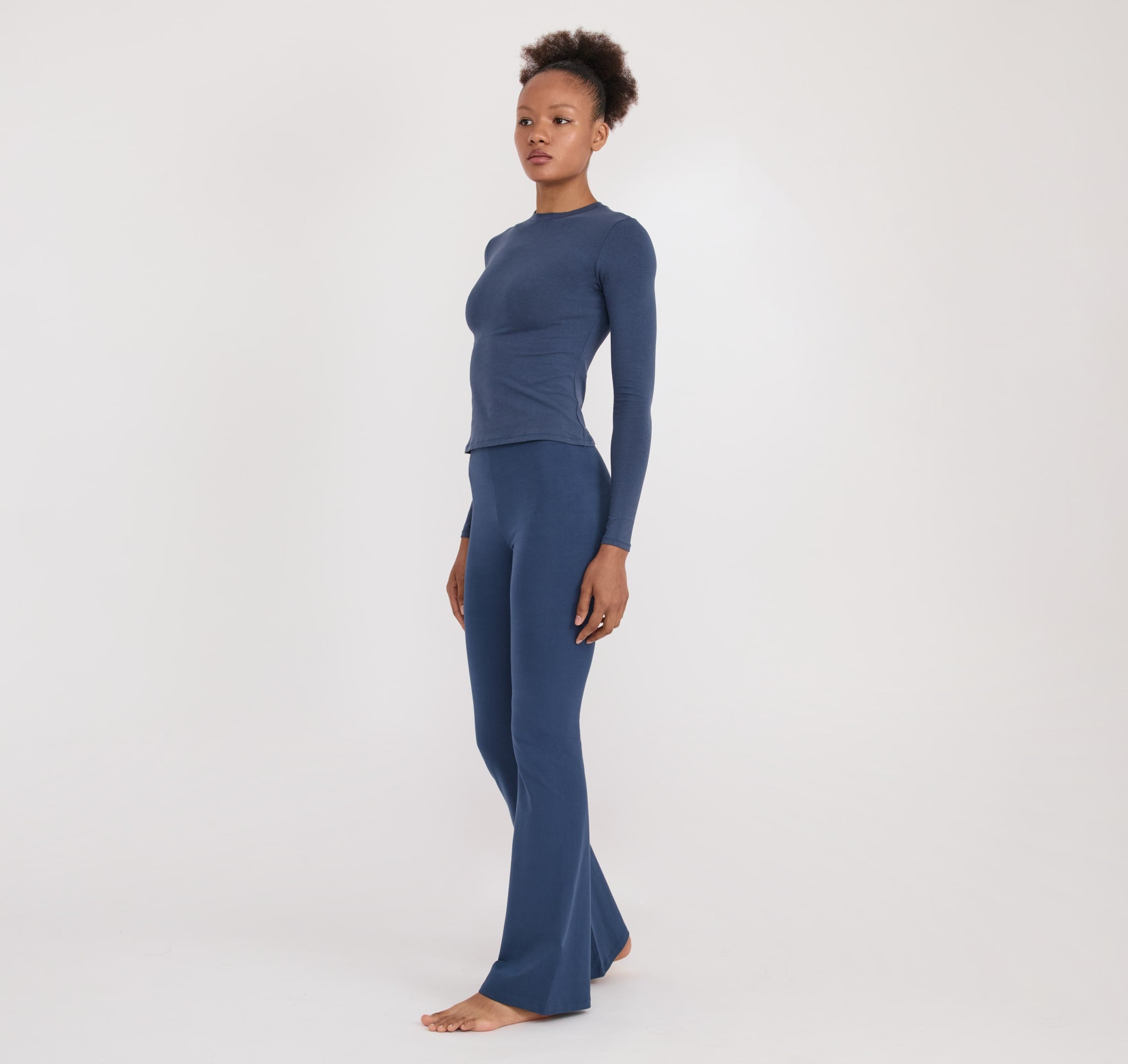 Flex Long Sleeve Tee | Only $ 40 | Organic Basics