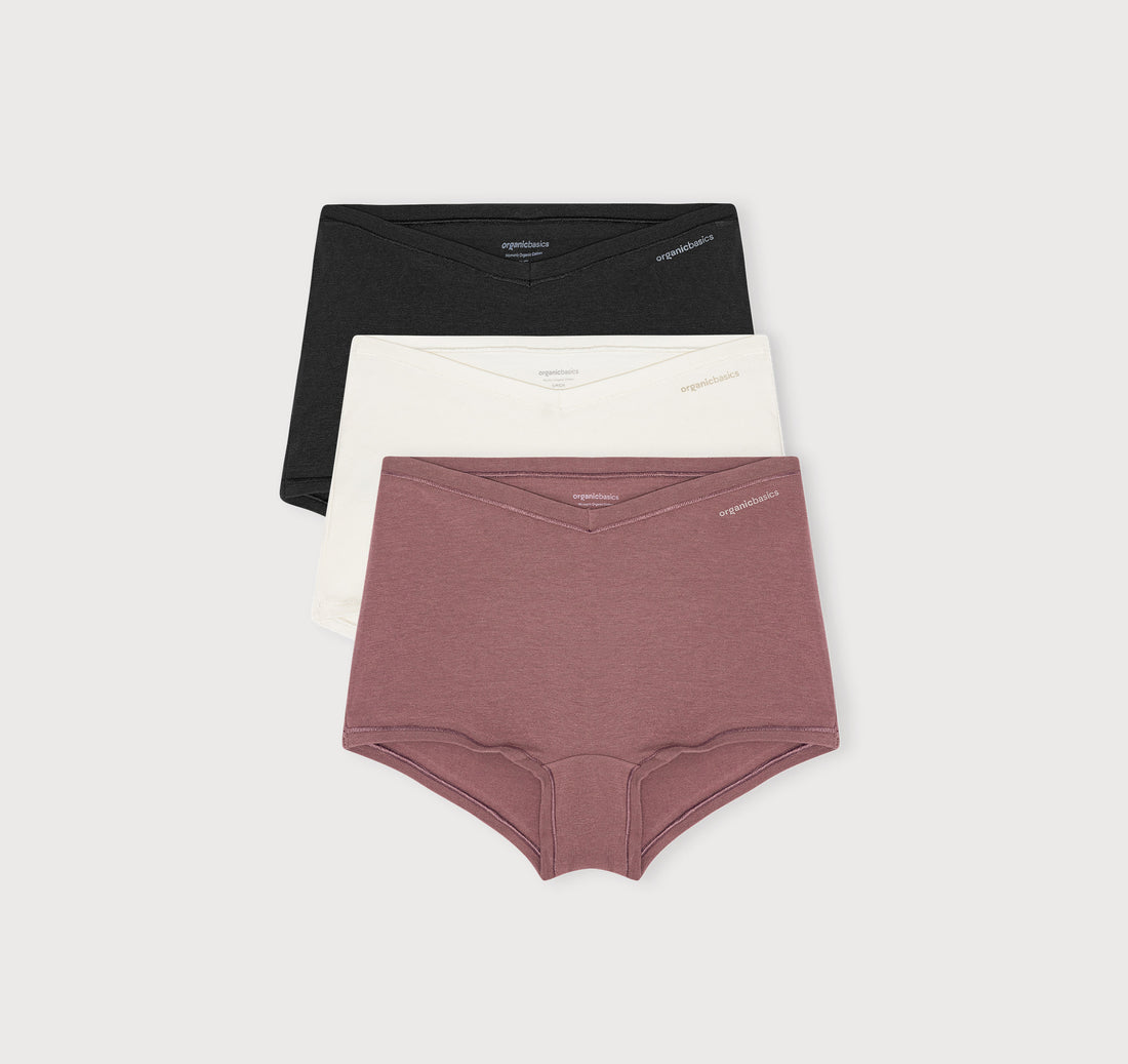 Flex Shorty 3-pack | Only $ 45 | Organic Basics