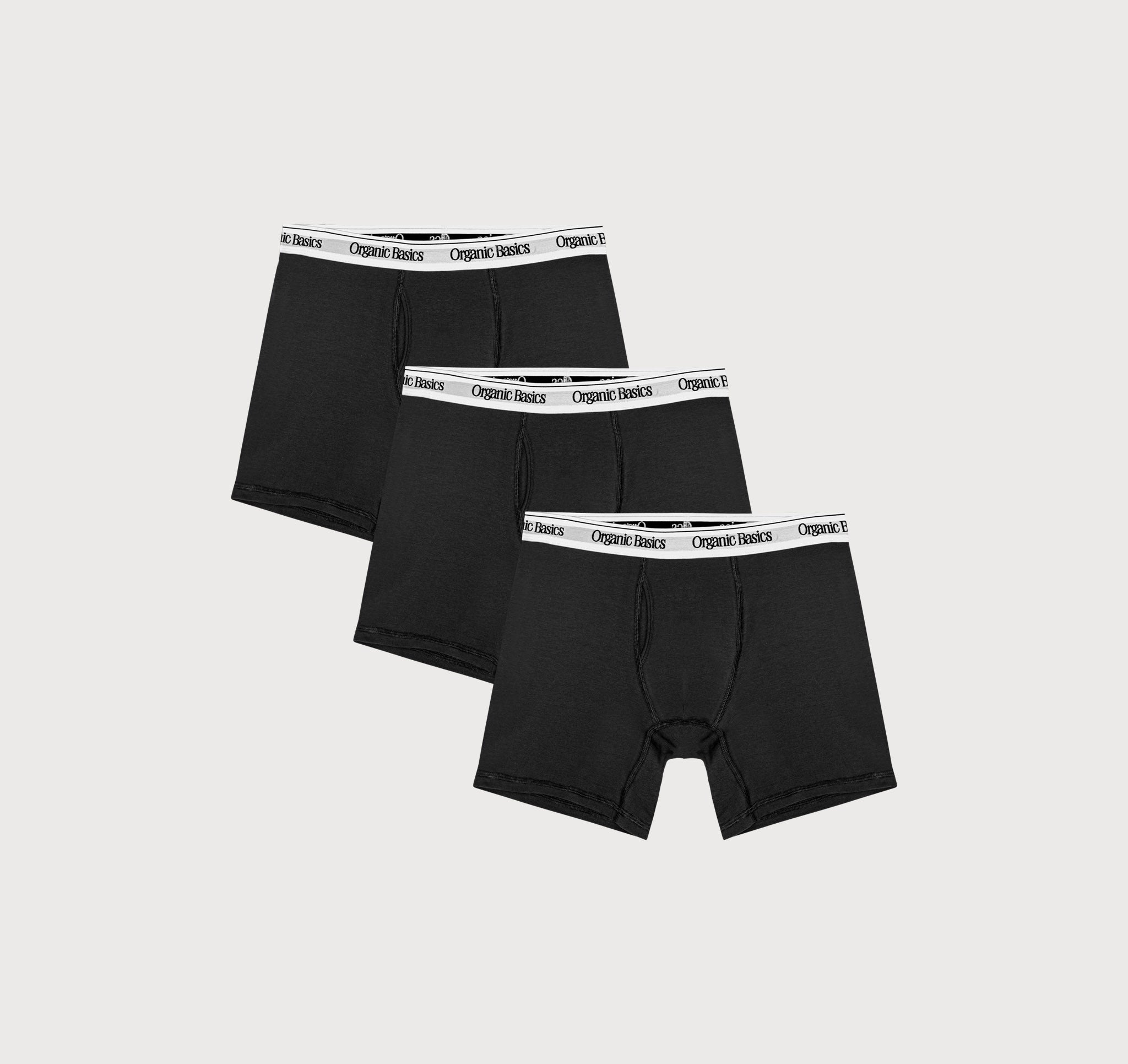 Easy Boxer Briefs 3-Pack | Only $ 53 | Organic Basics