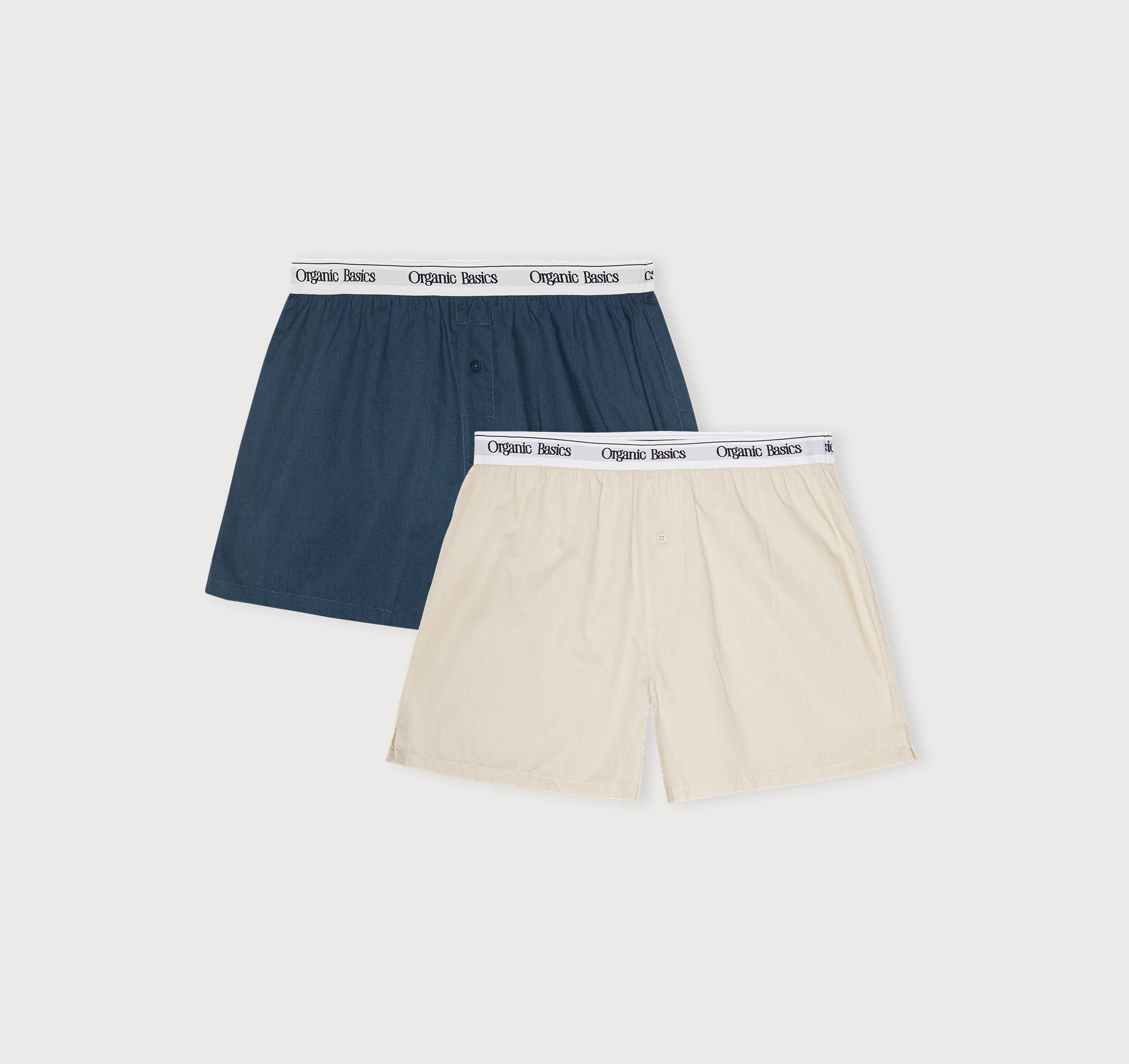 Easy Boxer Shorts 2-Pack | Only $ 40 | Organic Basics