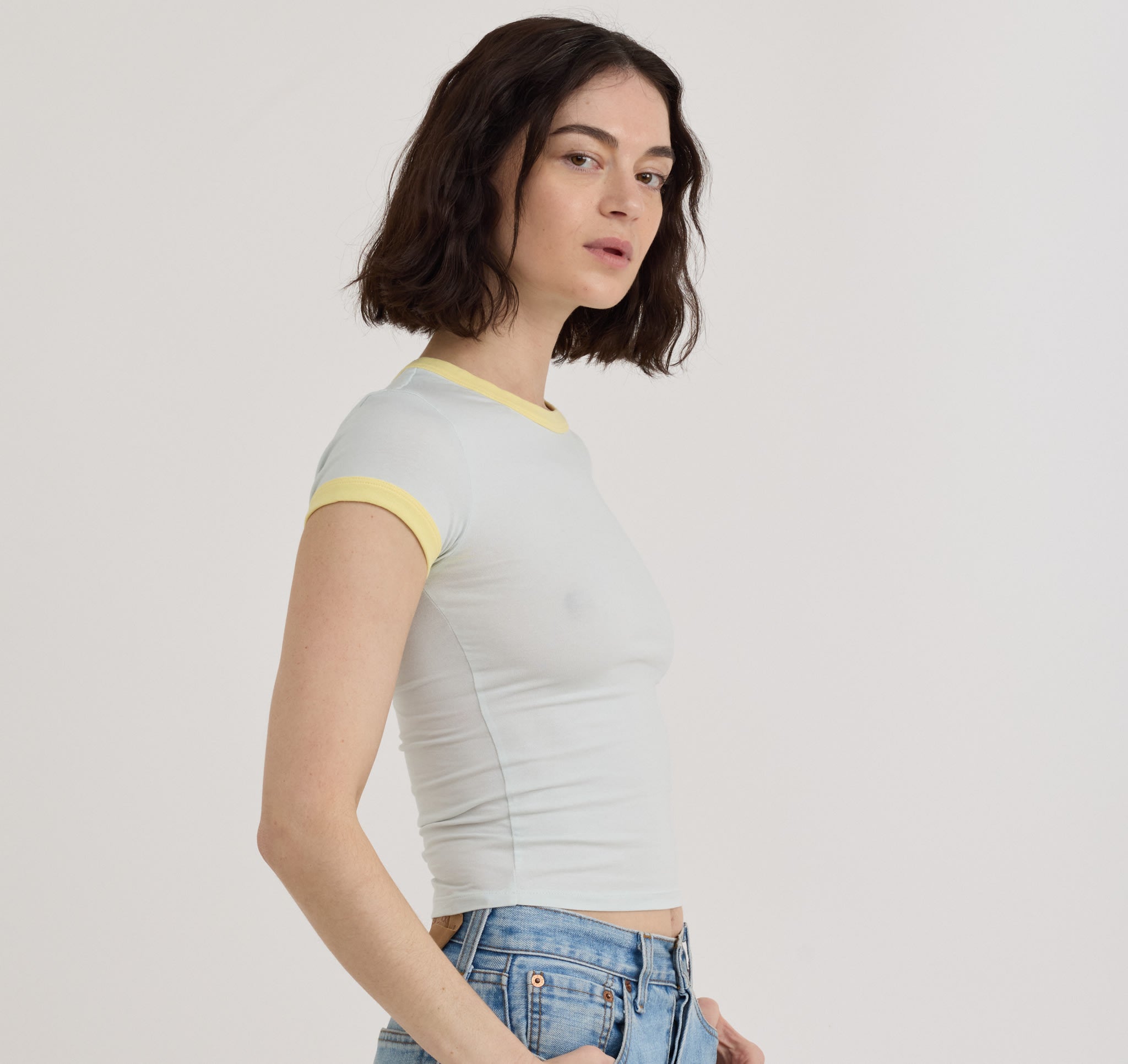 Core Play Baby Ringer Tee | Only $ 27 | Organic Basics