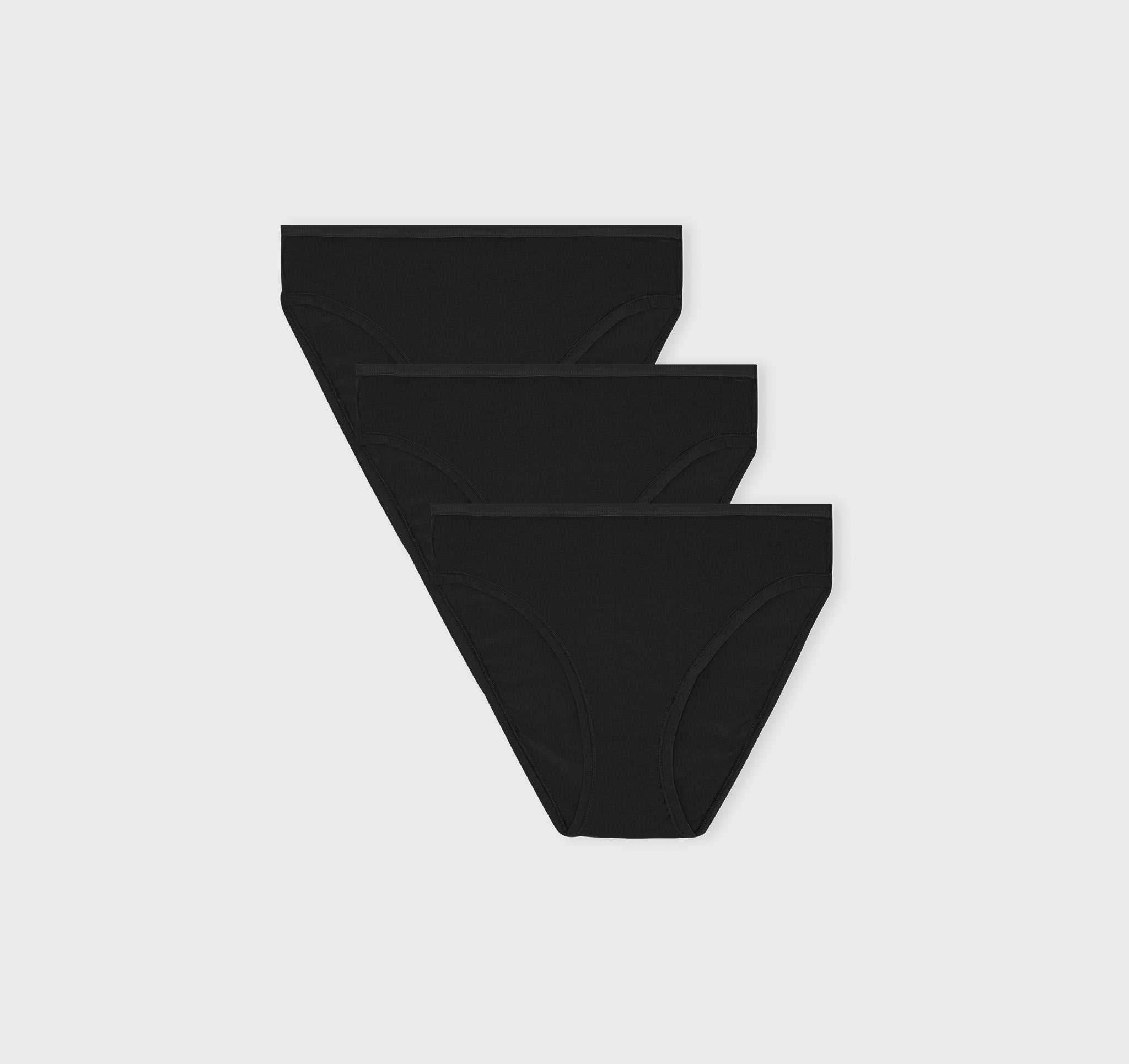 Core High-Leg Briefs 3-Pack | Only $ 35 | Organic Basics