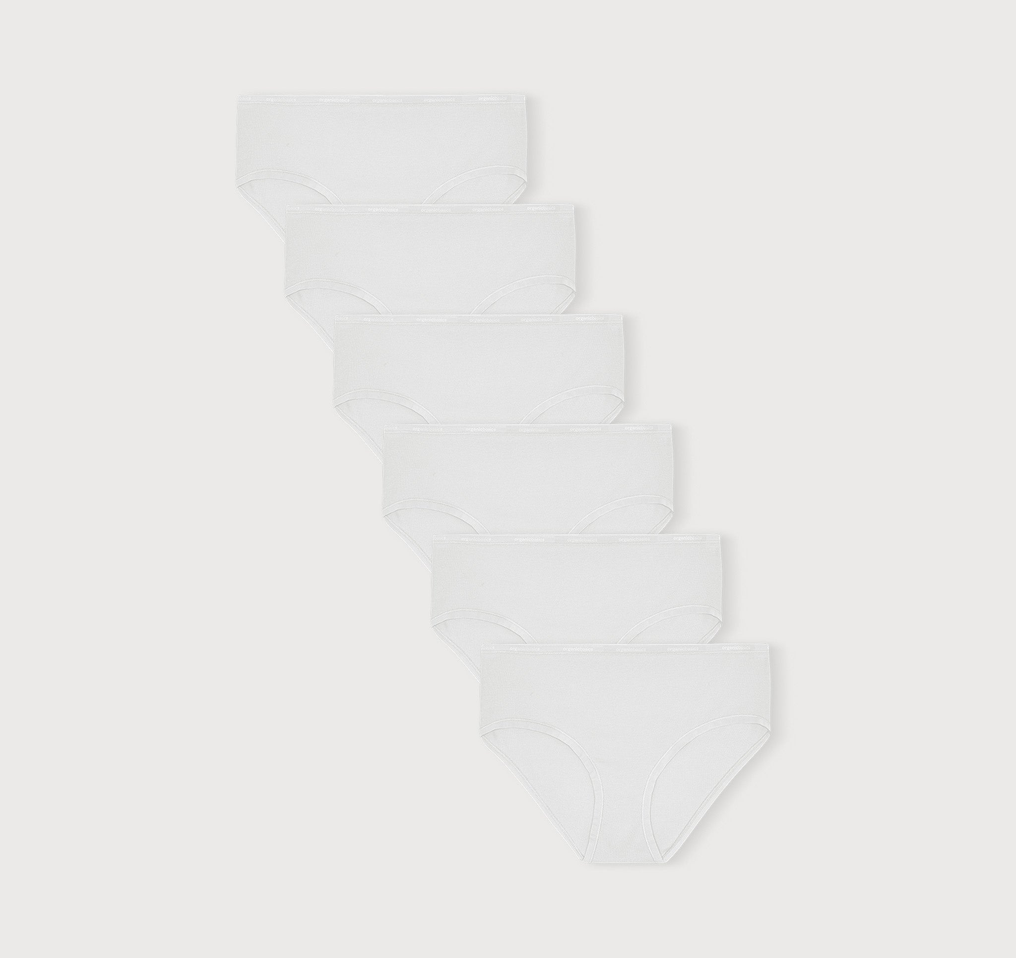 Core Rib Briefs 6-Pack | Only $ 66 | Organic Basics