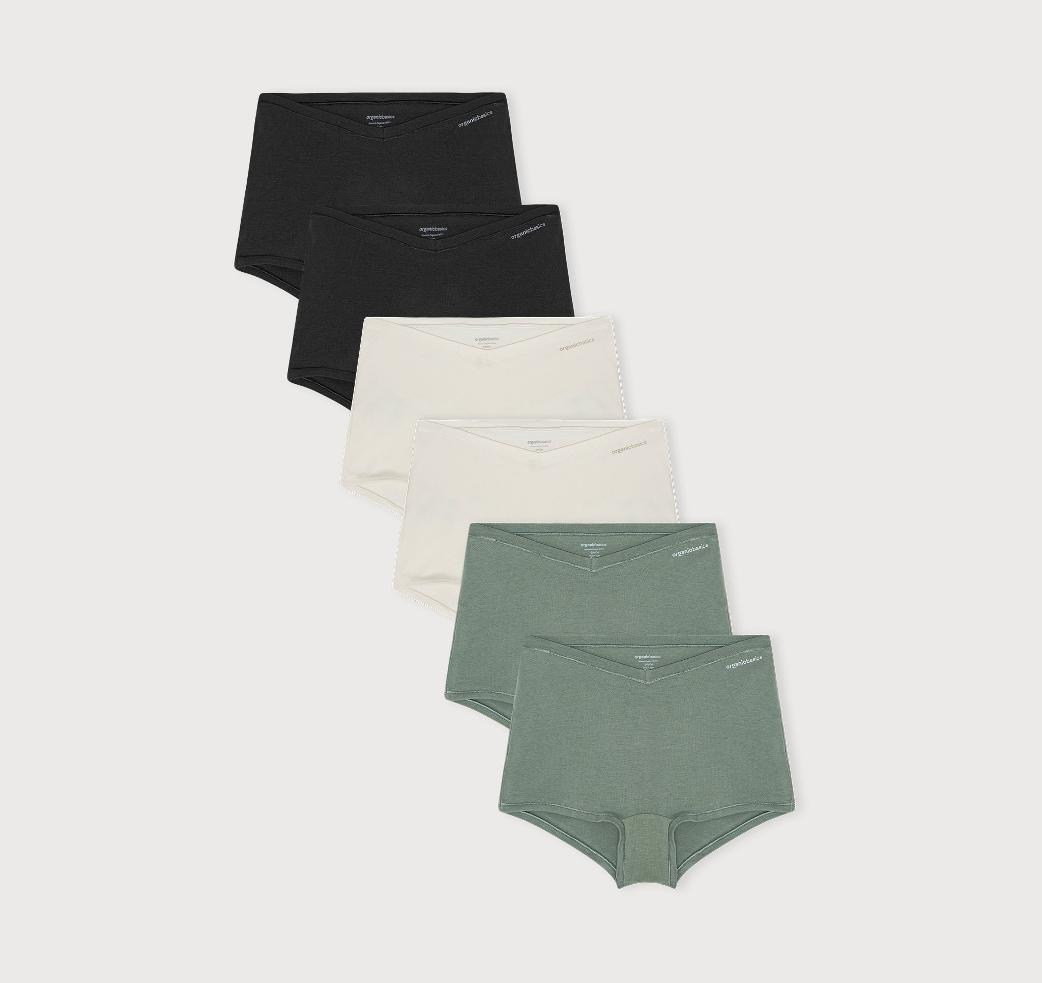 Flex Shorty 6-pack | Only $ 63 | Organic Basics