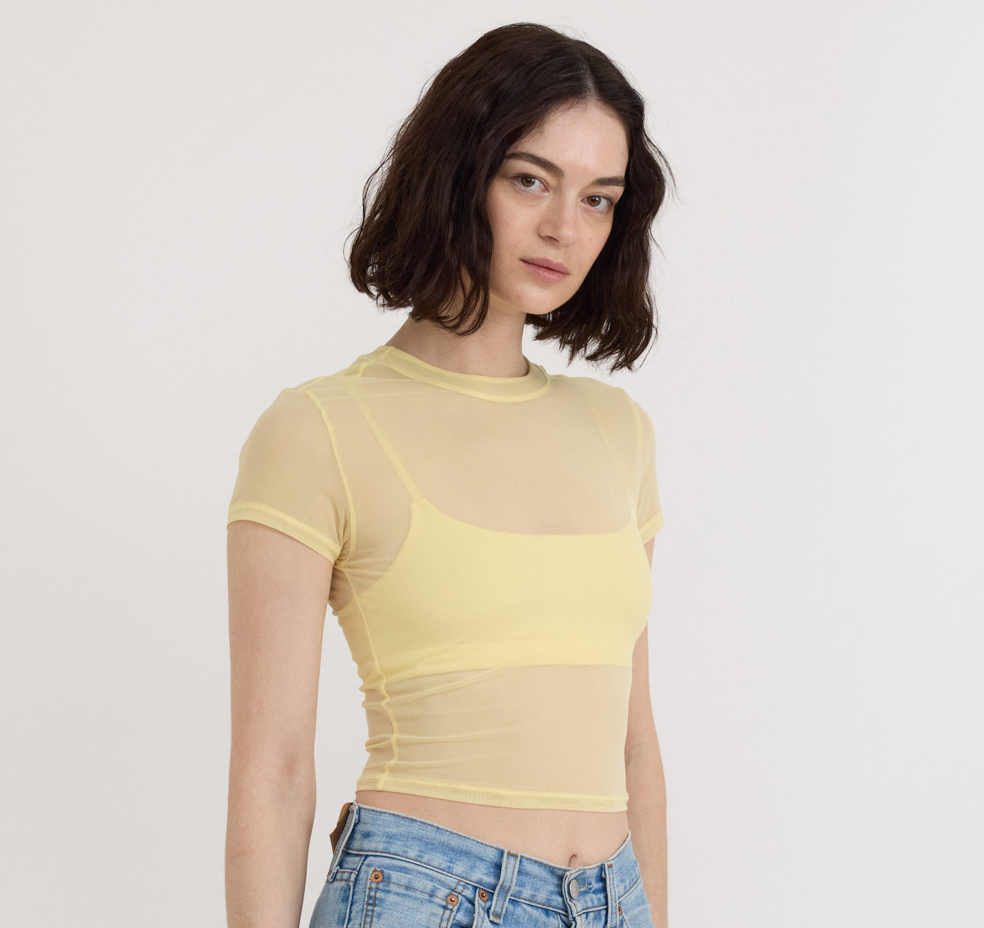 Mesh Tee | Only $ 28 | Organic Basics