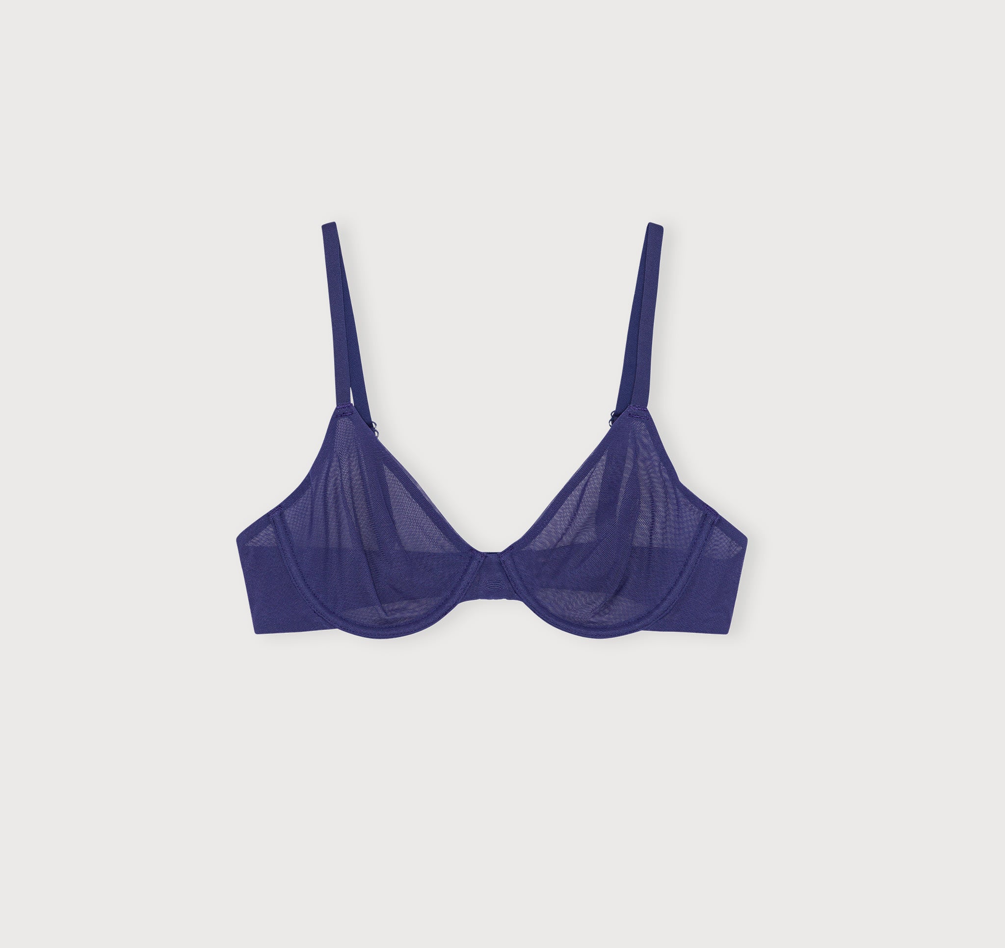 Mesh Unlined Demi Bra | Only $ 58 | Organic Basics