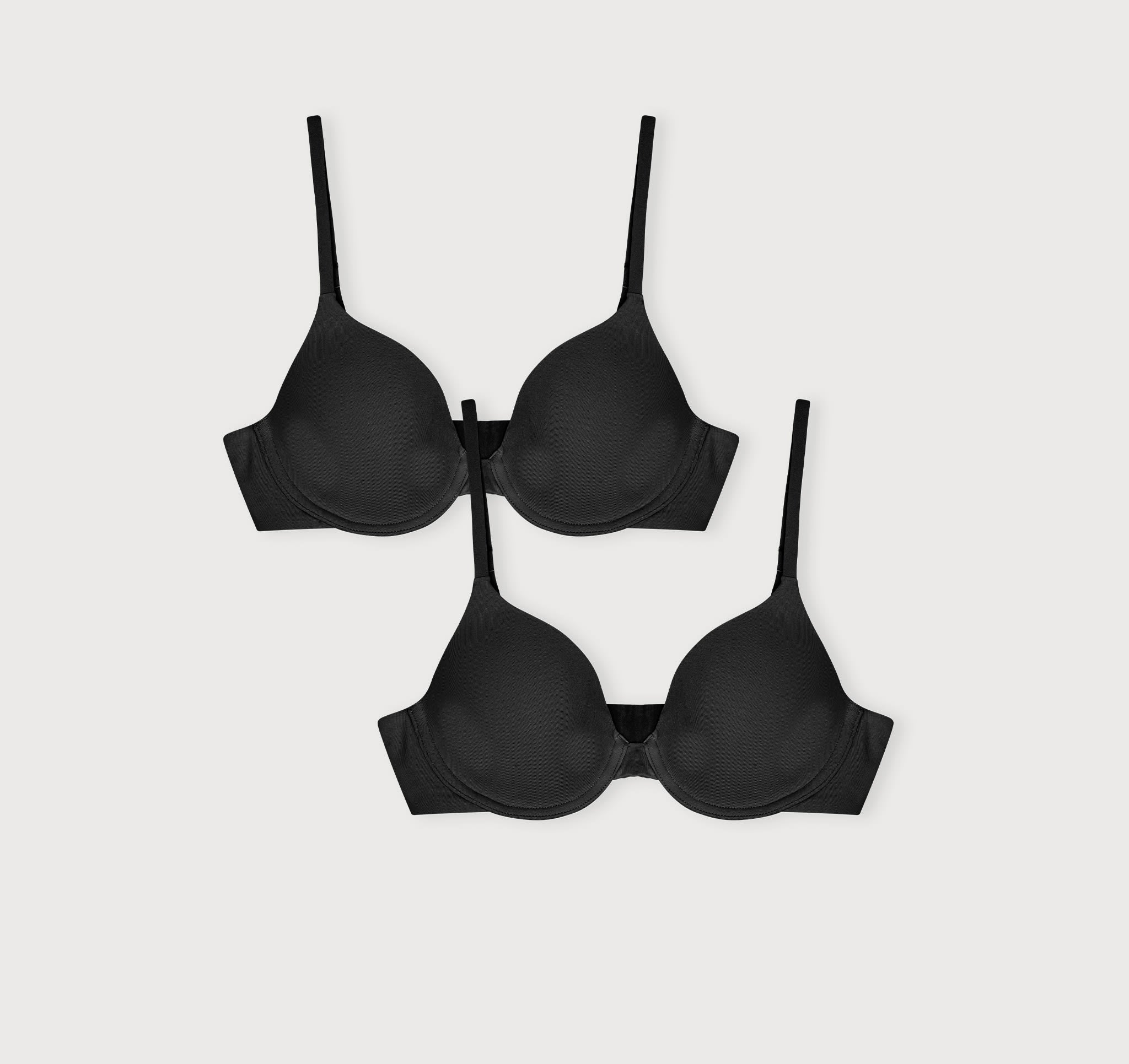 Core Full Coverage Bra 2-Pack | Only $ 98 | Organic Basics