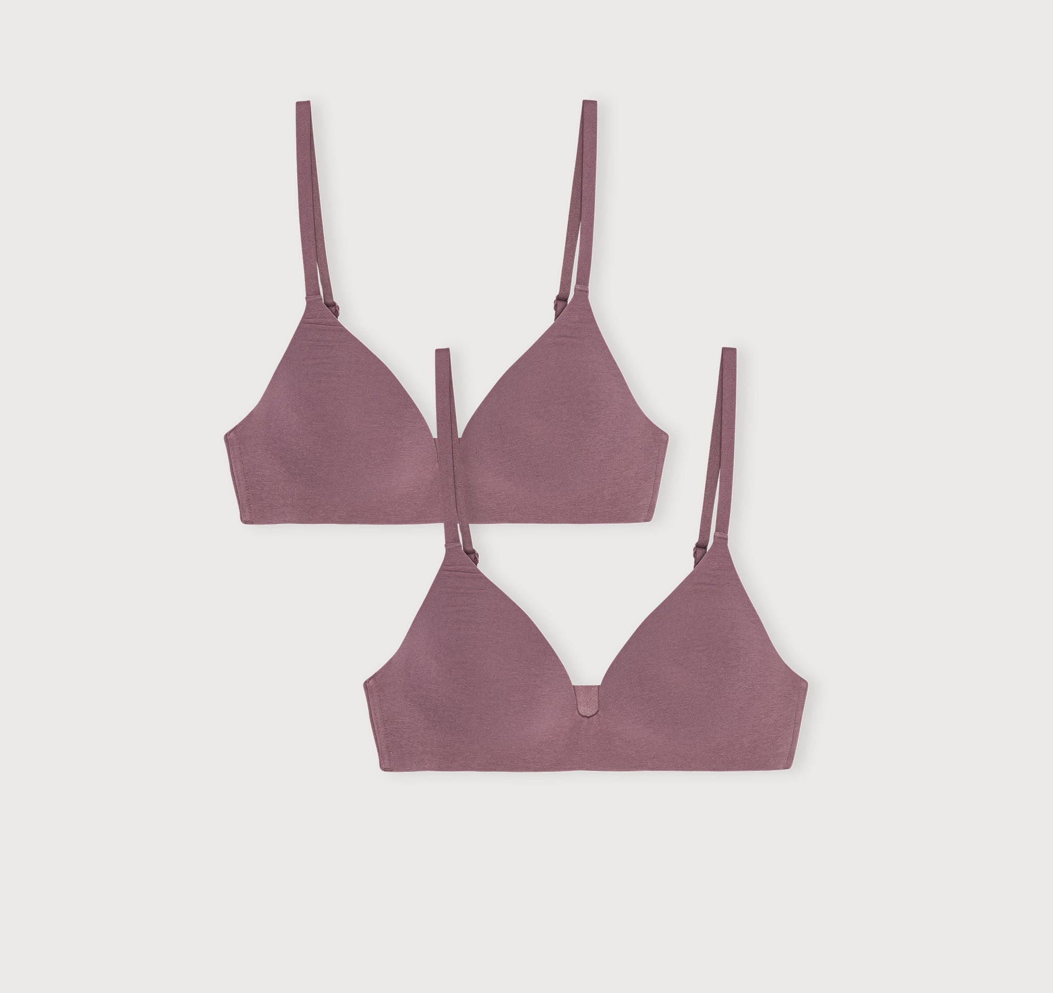 Core Wireless Plunge Bra 2-Pack | Only $ 85 | Organic Basics