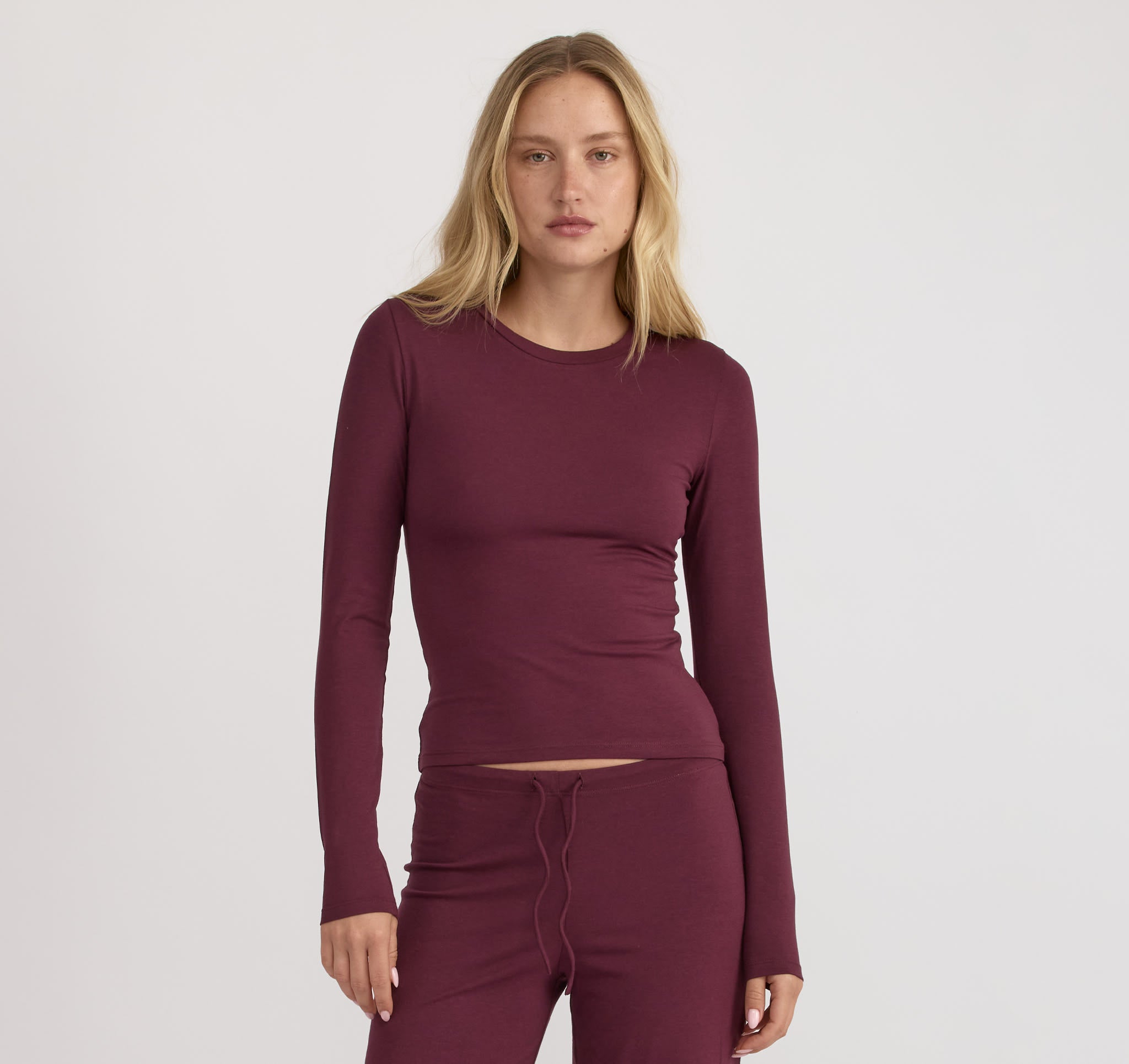 Everyday Regular Long Sleeve Tee | Only $ 45 | Organic Basics