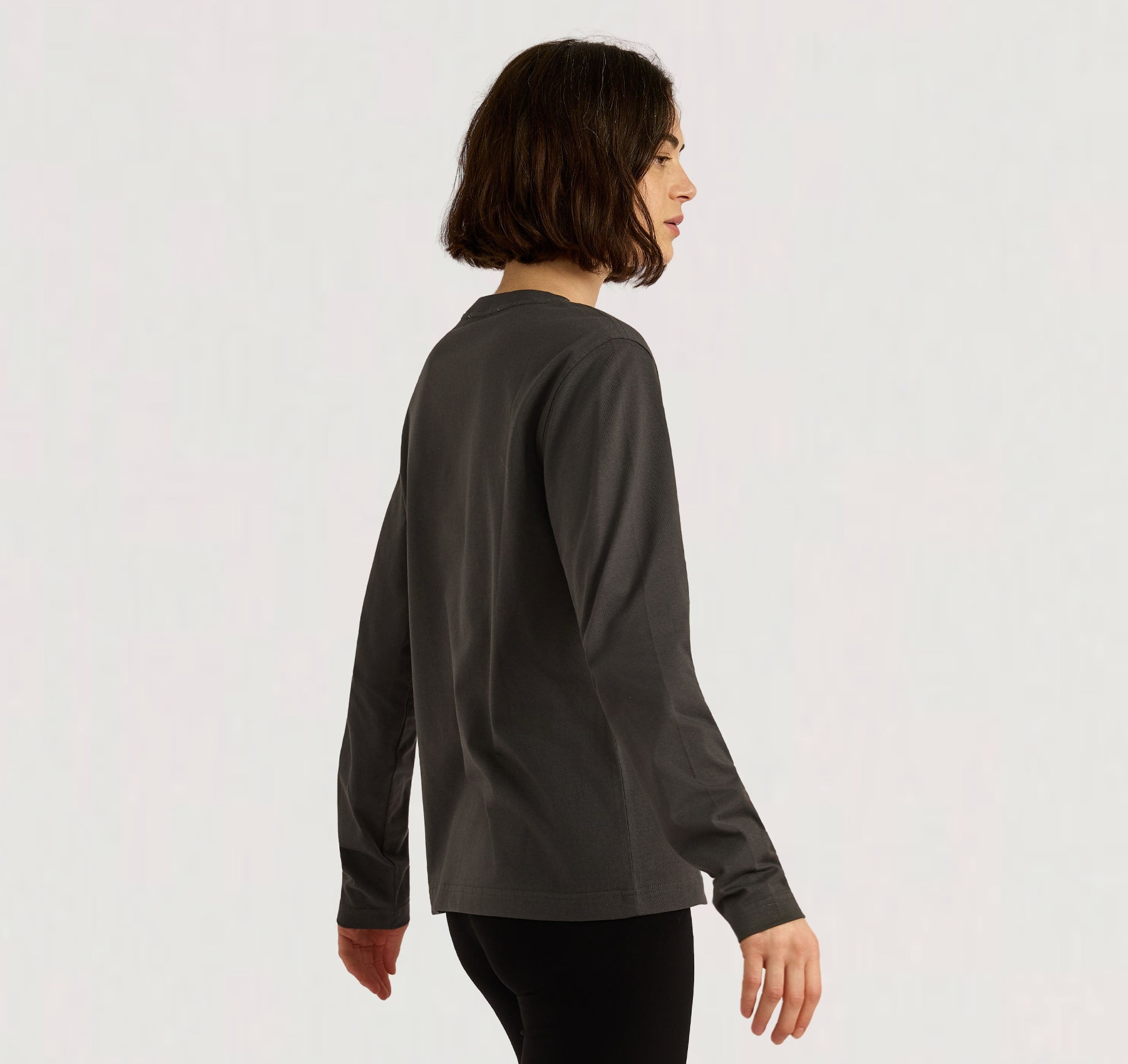 True Heavy Boxy Long Sleeve Tee | Only $ 47 | Organic Basics