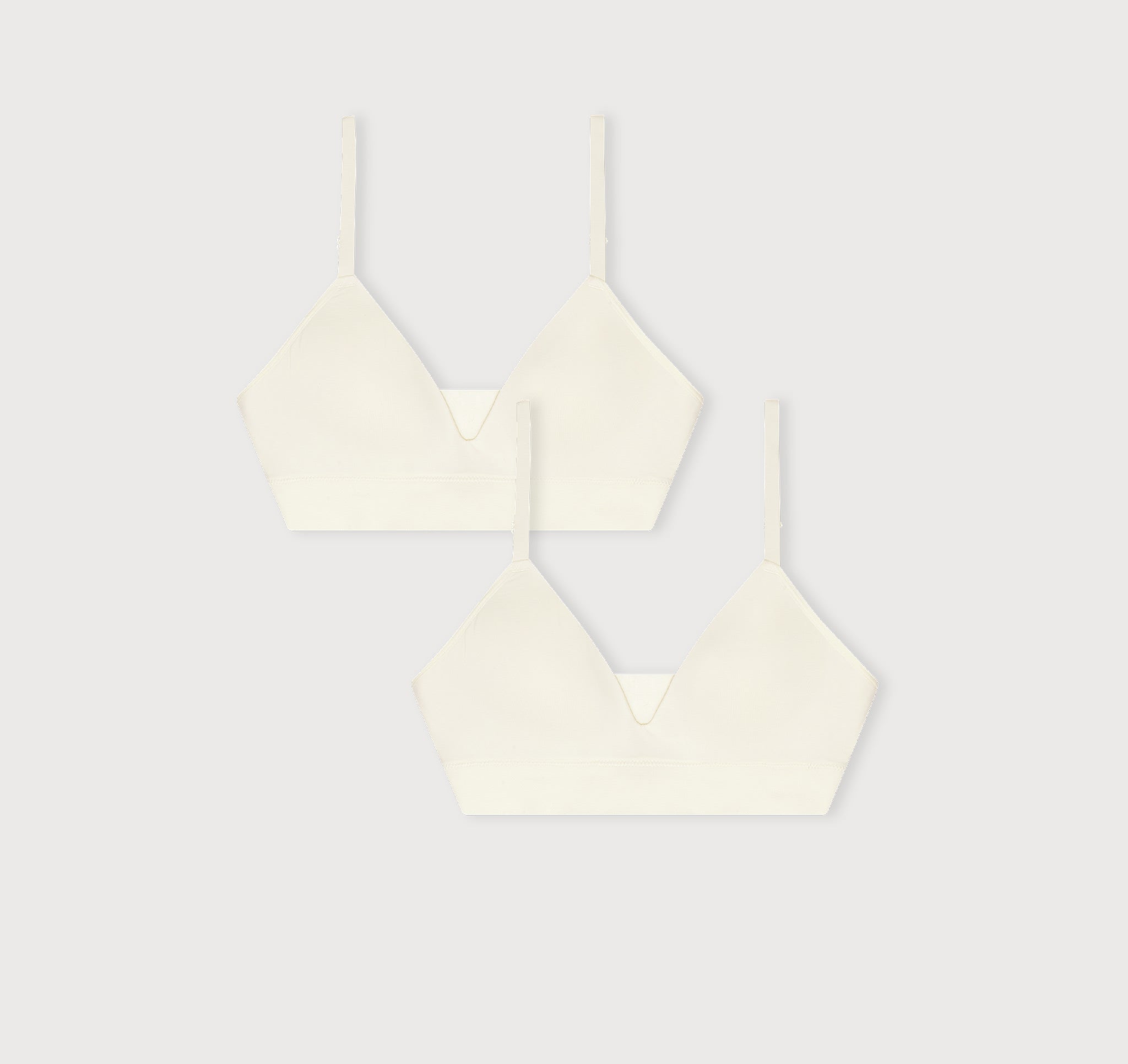 Smooth Padded Bra 2-Pack | Only $ 105 | Organic Basics