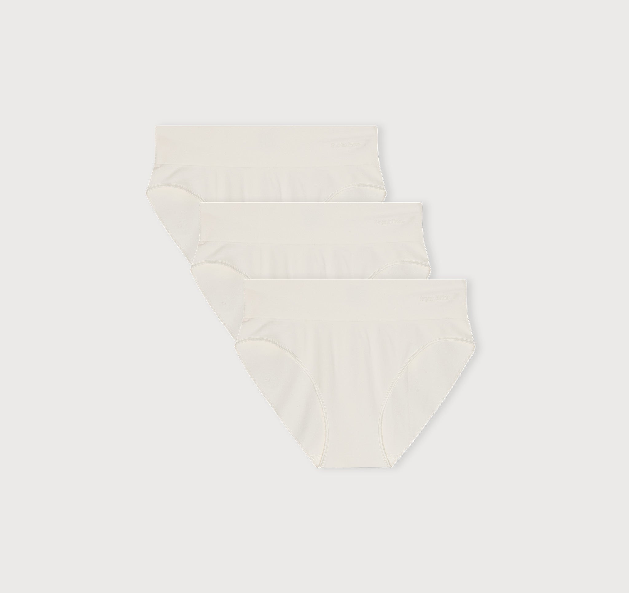 Smooth High-Leg Briefs 3-Pack | Only $ 51 | Organic Basics